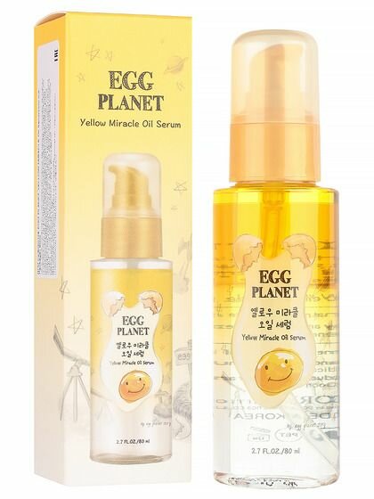 DAENG GI MEO RI Egg Planet Yellow Miracle Oil Serum двухфазная сыворотка-масло для волос (80мл.)