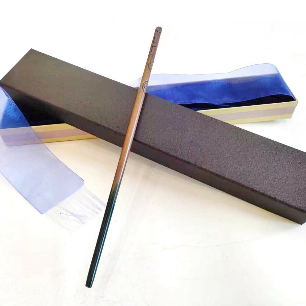 Волшебная палочка Гарри, волшебная палочка Гермионы, металлический сердечник, стальной сердечник, аниме-аксессуары, рождественские аксессуары, коробка с кофейной лентой