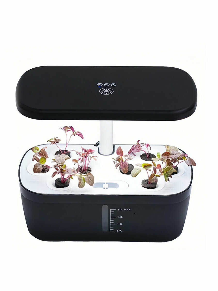 Гидропонная установка с подсветкой на 8 растений SUNTEK Smart Farm 8 Plant Cells (SNSF008)