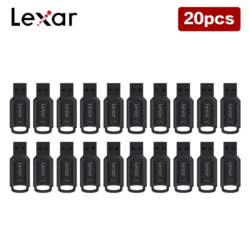Lexar V400 64 ГБ USB 3.2 флэшка (20 шт)