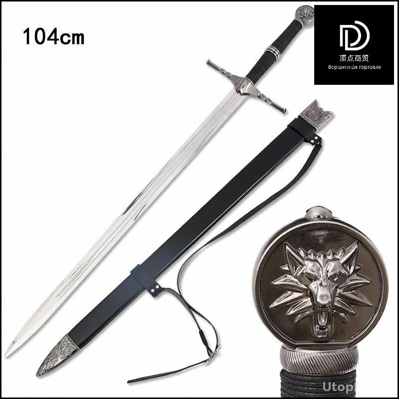 Эксклюзивная модель меча Белого Волка из Ведьмака 3 Дикая Охота