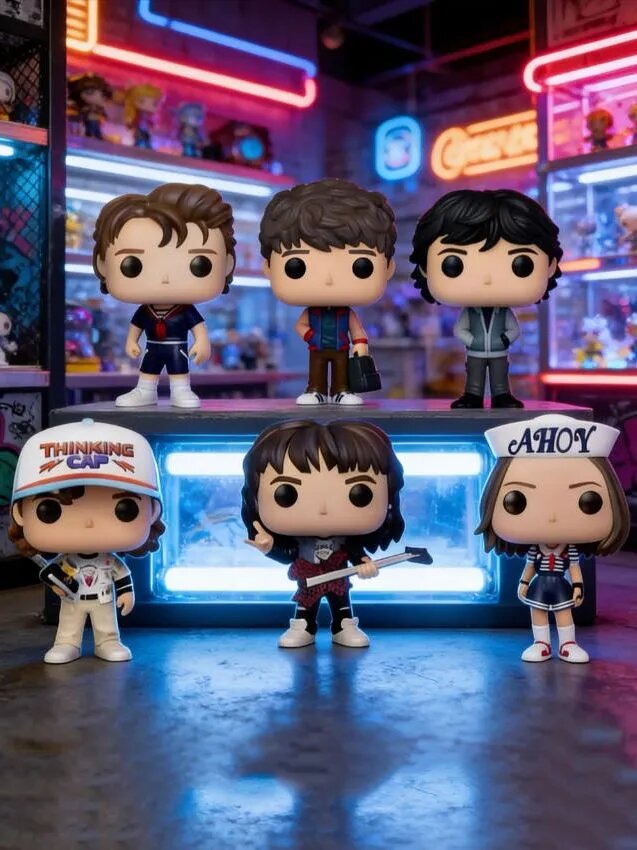 Фигурка Funko Pop Stranger Things Dustin (Дастин) Виниловая фигурка 1 шт — фото 1