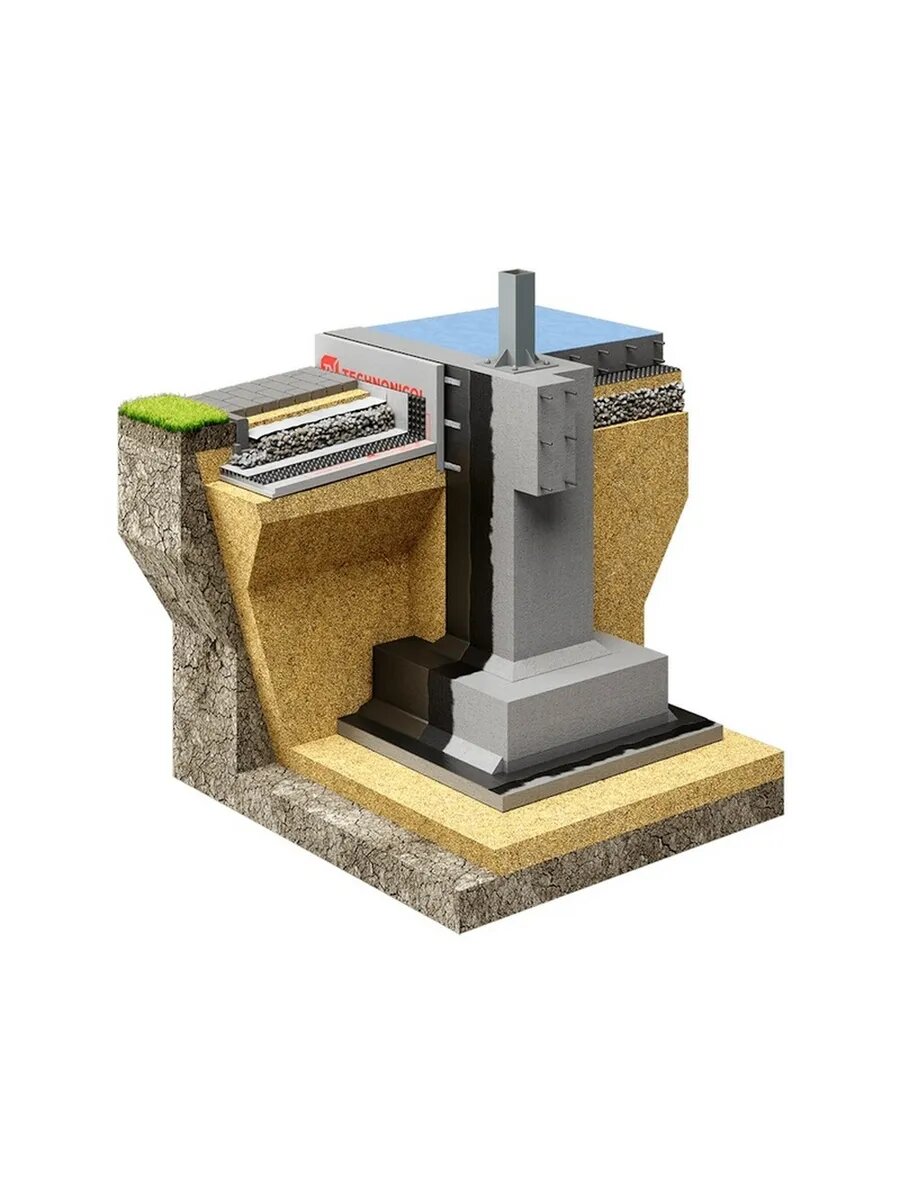 Мастика БПХ кровельная битумно-полимерн. №21 Техномаст 20 кг