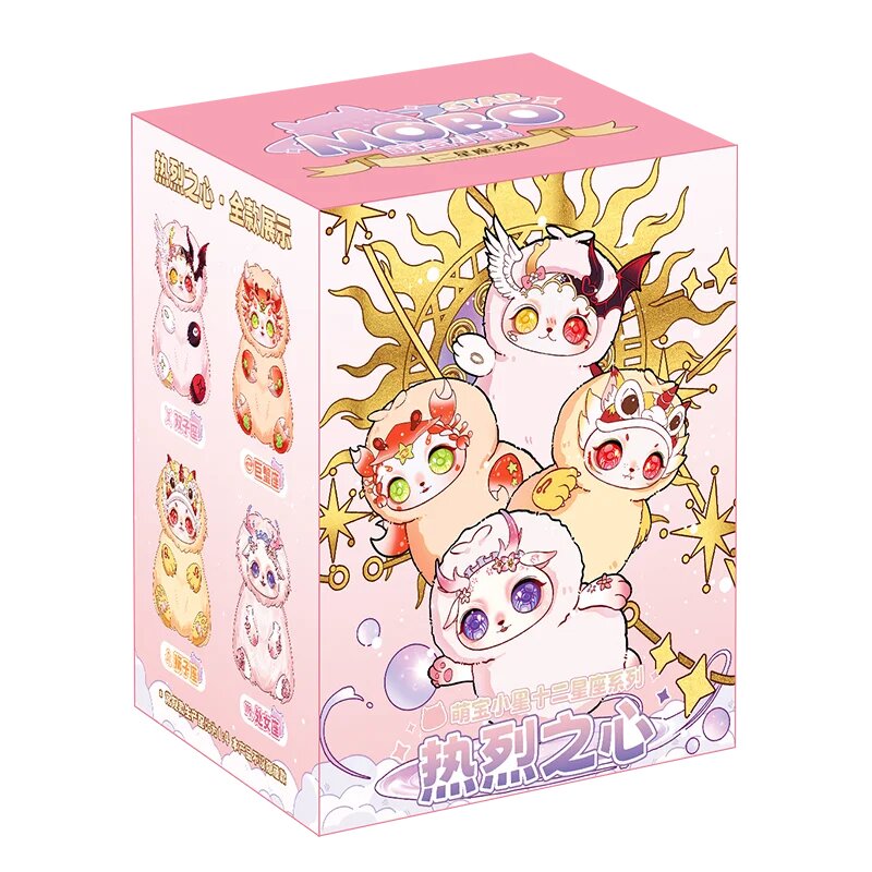 Mobostar двенадцать созвездий фигурки Розовый, A a set of 4