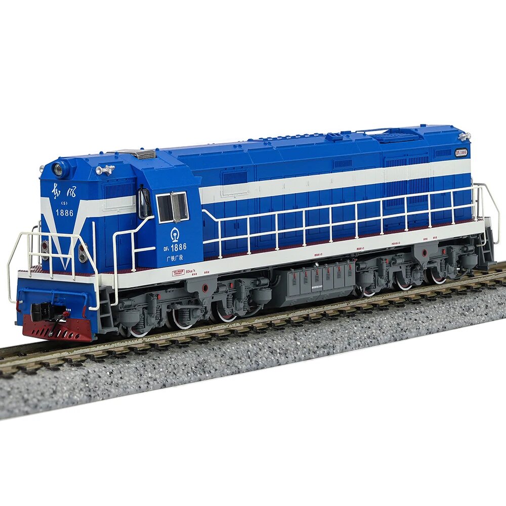 Локомотив DF5-1886, синий, 1/160, модель RTR