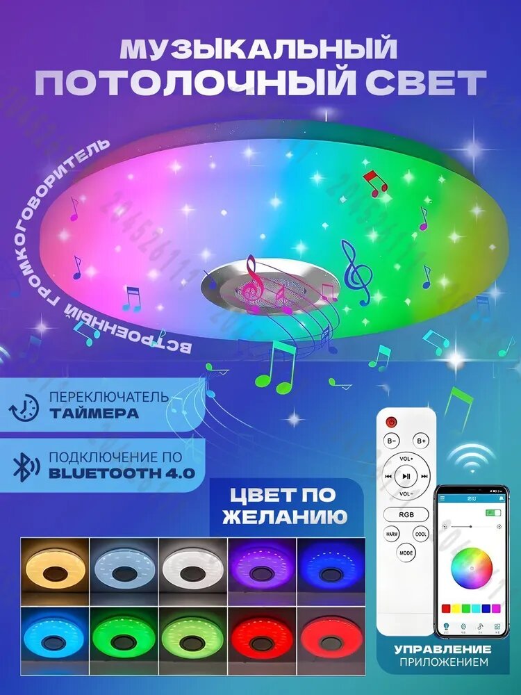 Потолочный светильник, 48 Вт