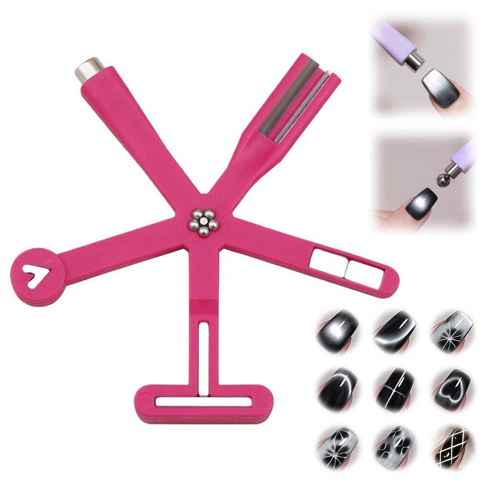 Мощный прочный магнит для гель лака / магнит для маникюра кошачий глаз