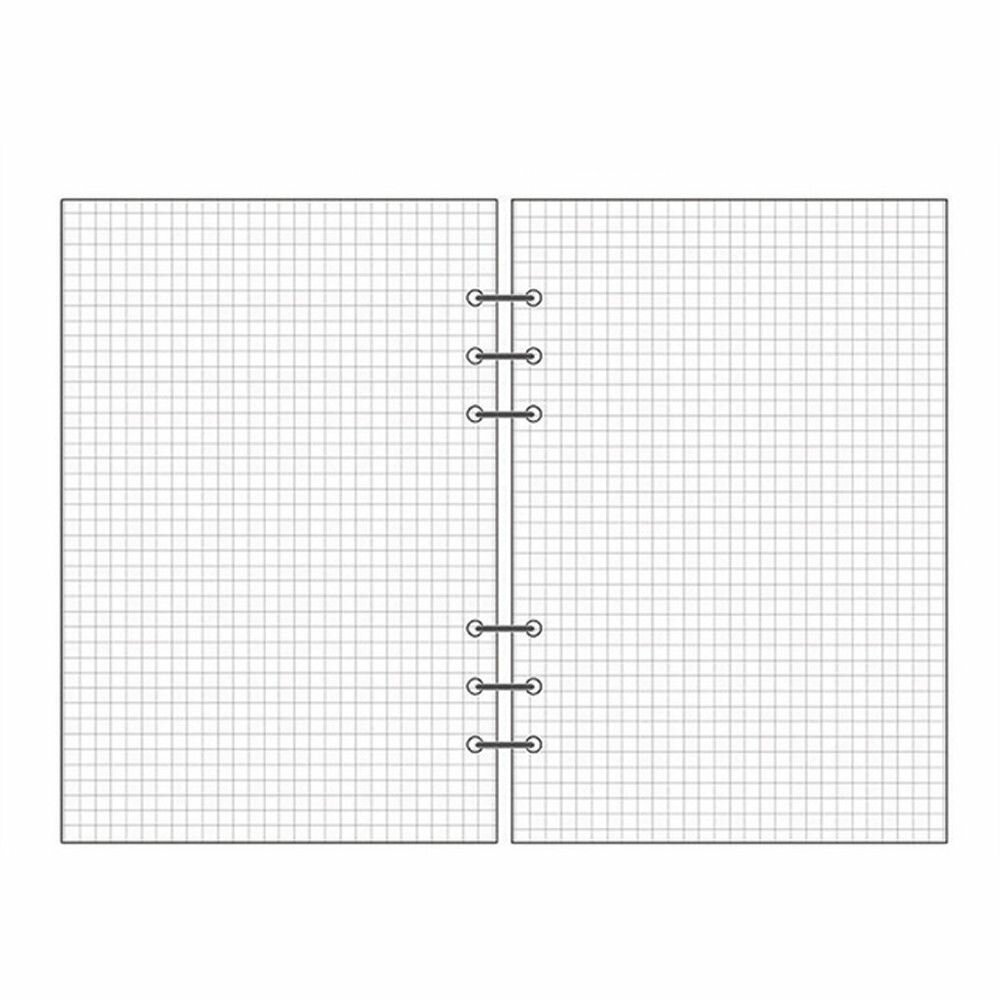 A5 в клетку / шесть отверстий 142 210 мм