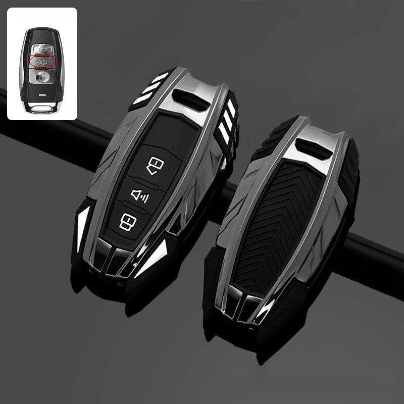 Чехол для ключей Haval F7x H6 2023, B 3btn gun shell