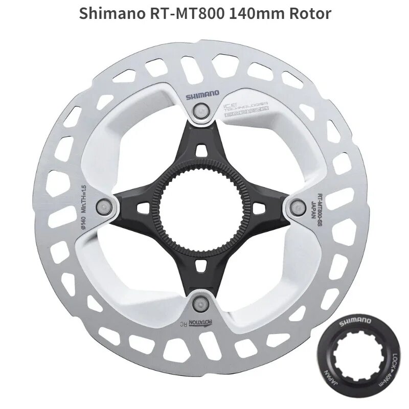 Shimano DEORE XT RT MT800 Ice Technology тормозной диск 160/180/203 мм 140mm Bulk AL
