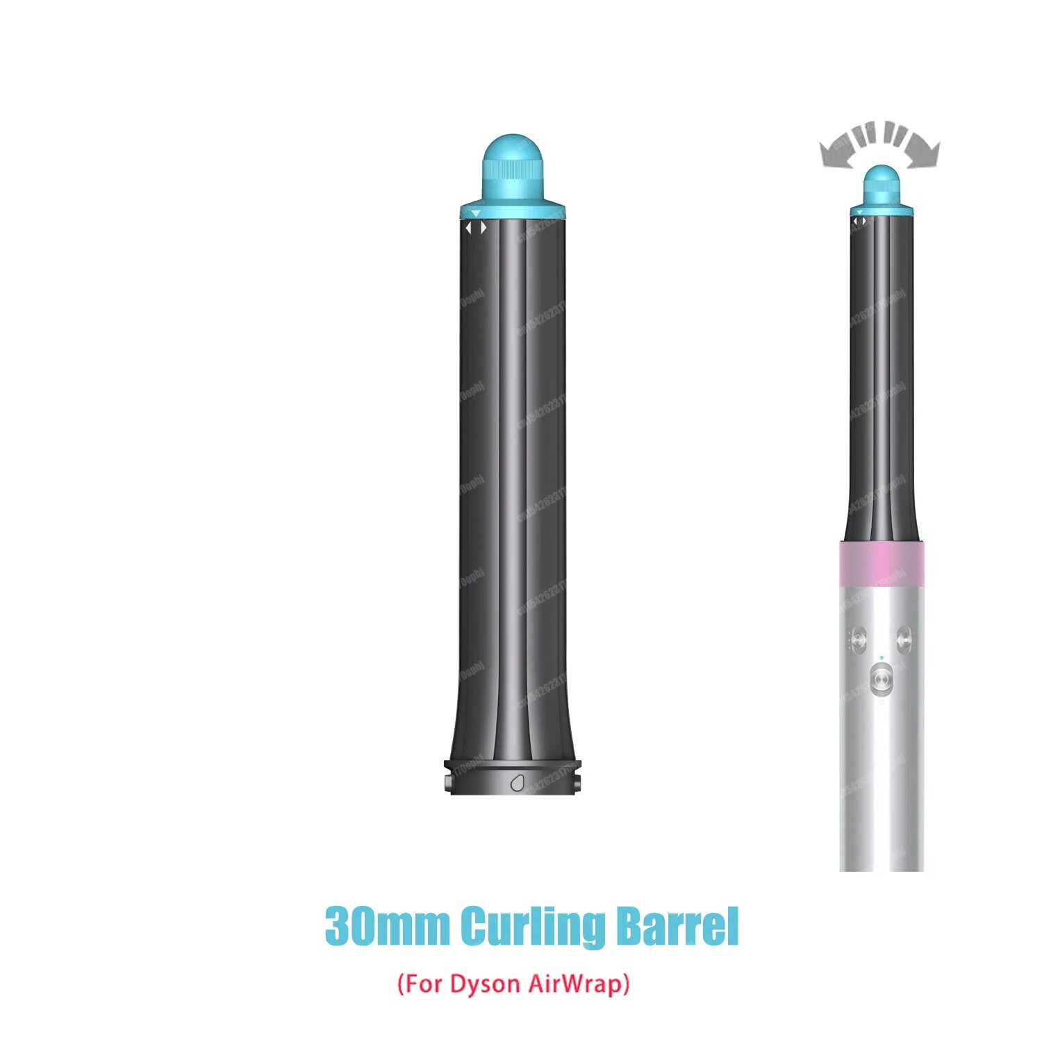 Насадка для Dyson AirWrap 30 мм, Cyan30