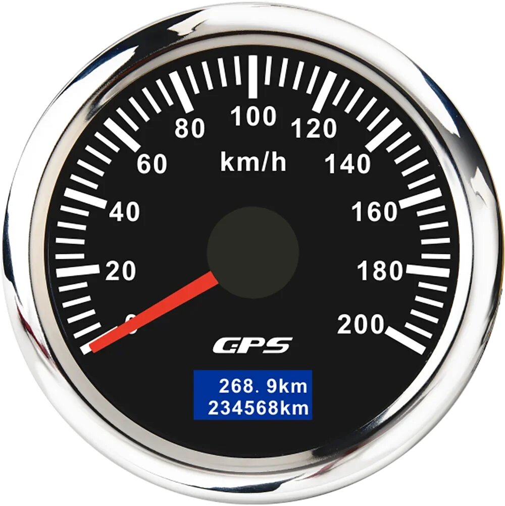30/60/80/120/200 км/ч GPS-спидометр с GPS-антенной 52 мм измеритель скорости для 200KMH-BS