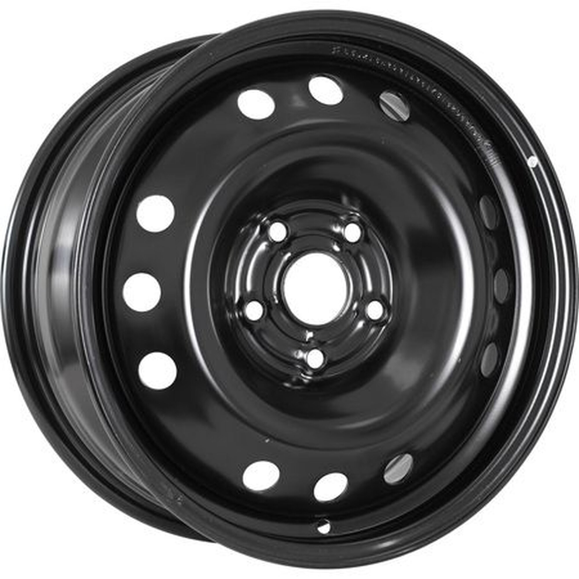 Колесный штампованный диск Евразиа тапо 75I42D R16x6.5 5x112 ET42 CB57.1 Black
