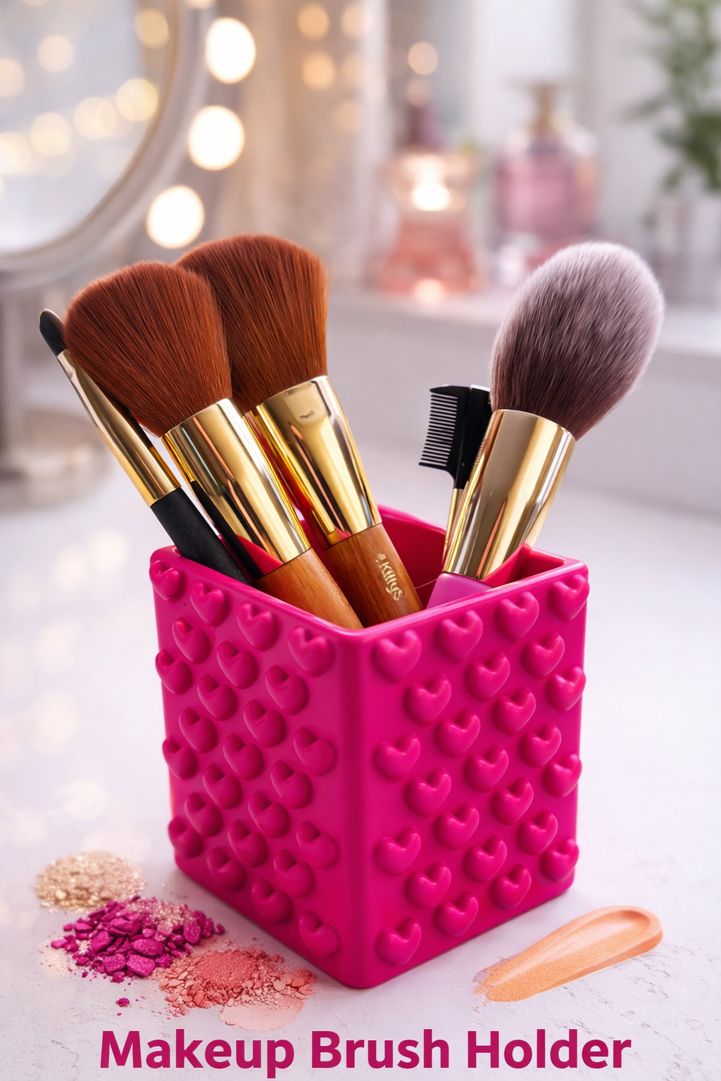 Держатель кисточек для макияжа