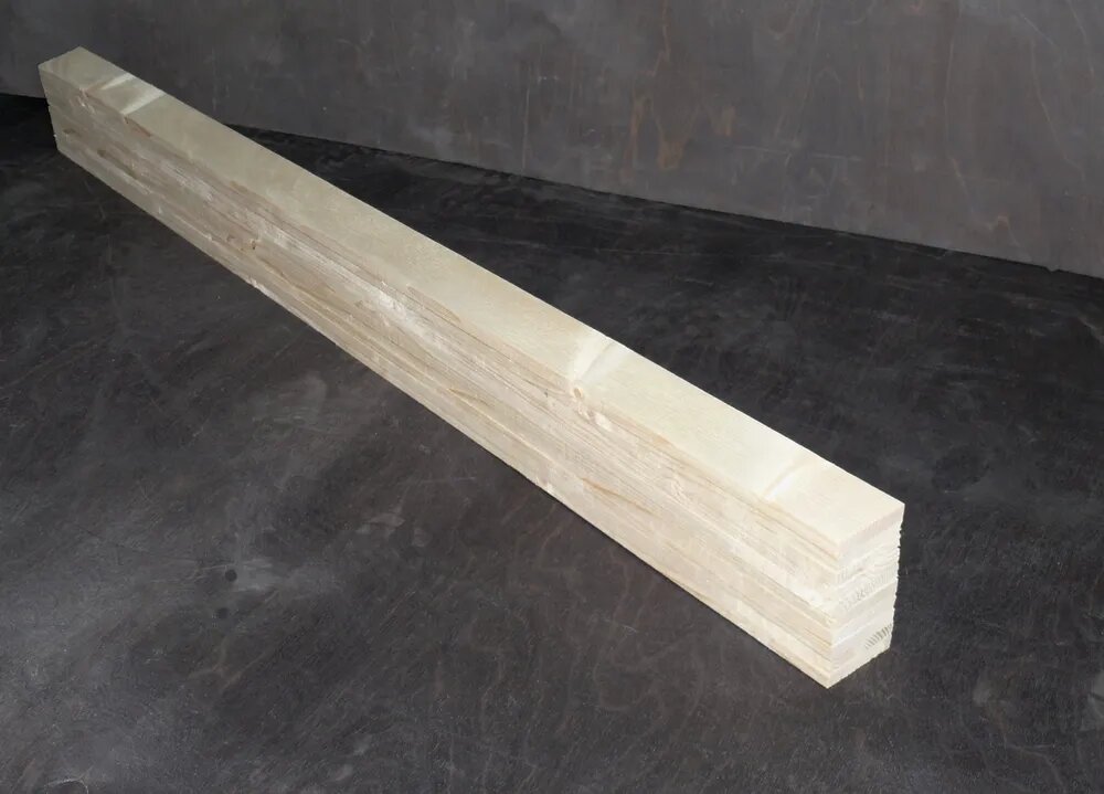 Рейка деревянная строганая 10х70х2000 мм 10 шт сорт первый хвоя