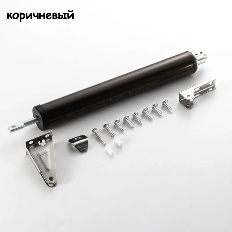 Регулируемый на 100 градусов простой дверной Доводчик бесшумный пневматический гидравлический буфер нагрузка на дверную фурнитуру до 35 кг