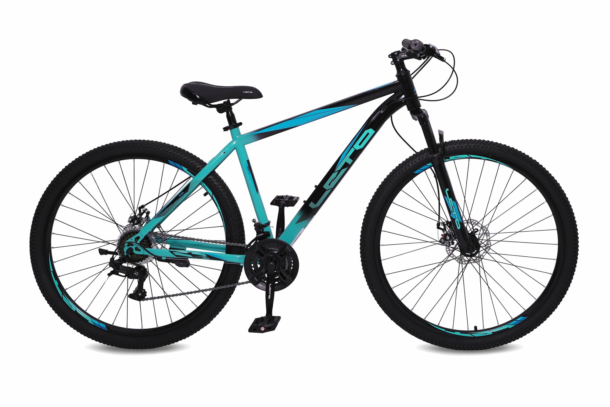 Велосипед 29" LETO FOX, сталь, рама 19", 21-ск