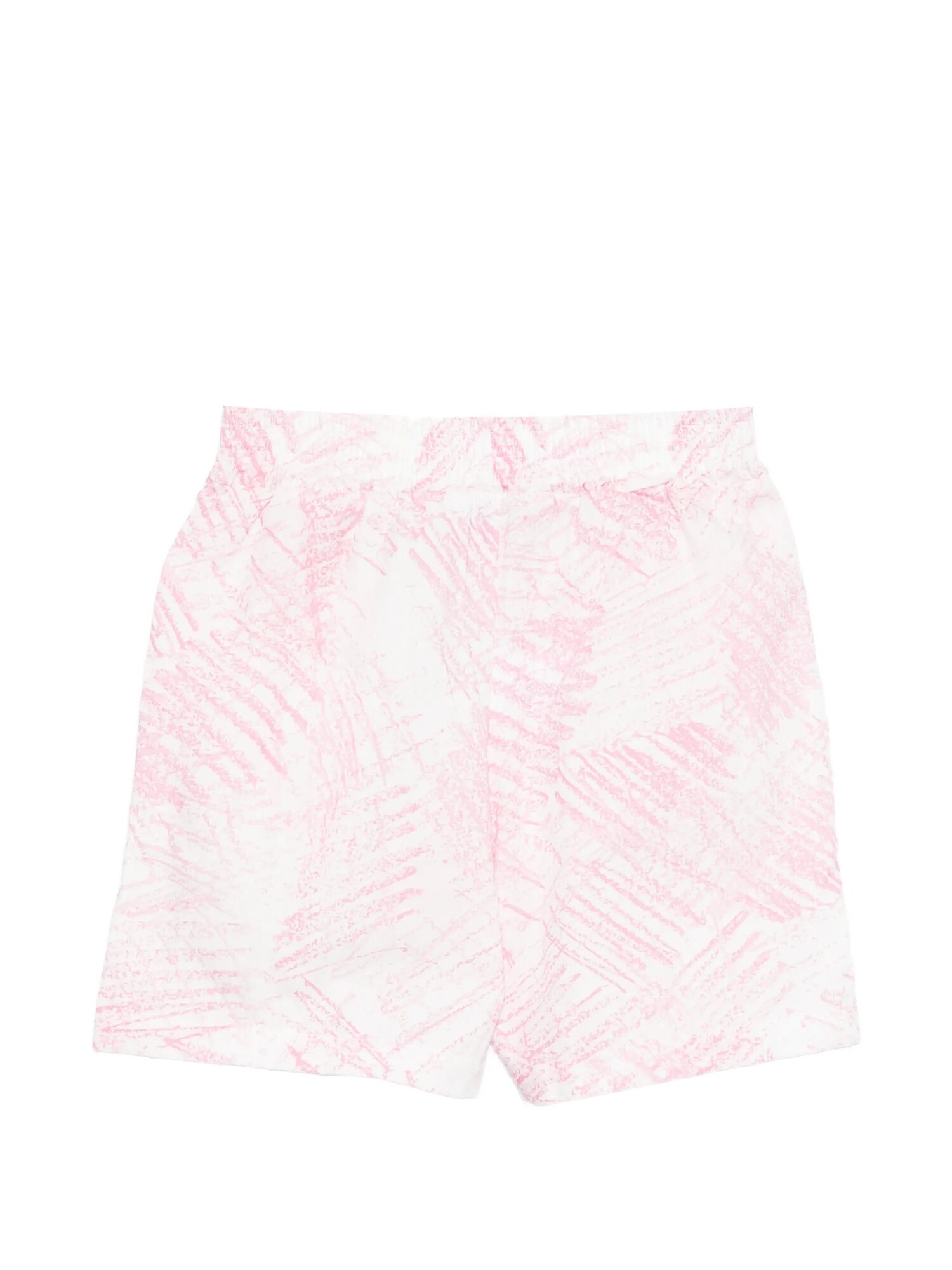 Шорты MSGM Logo-embroidered shorts, размер 8 лет, белый — фото 1
