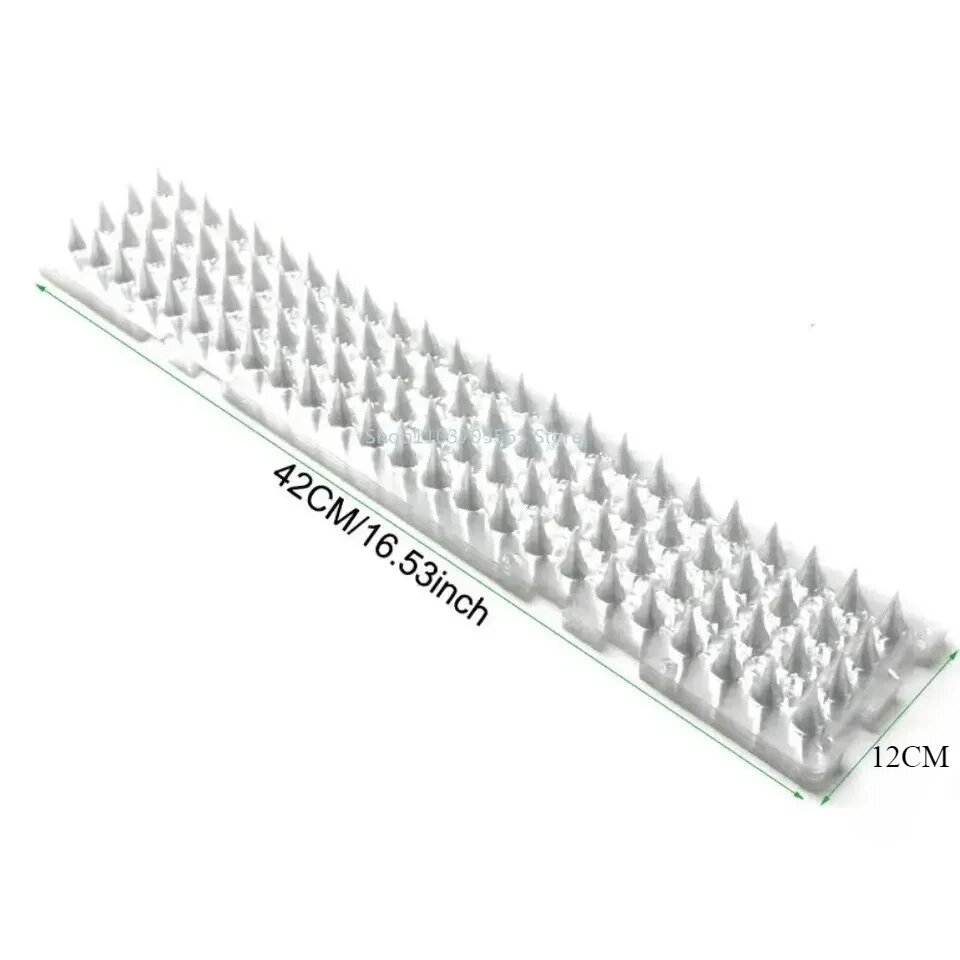 1 шт, 12 см, пластиковые шипы для отпугивания птиц, настенные шипы для забора, кошки, анти-голубиные шипы, защита от птиц, уличные белки, садовые заборы, репеллент для животных