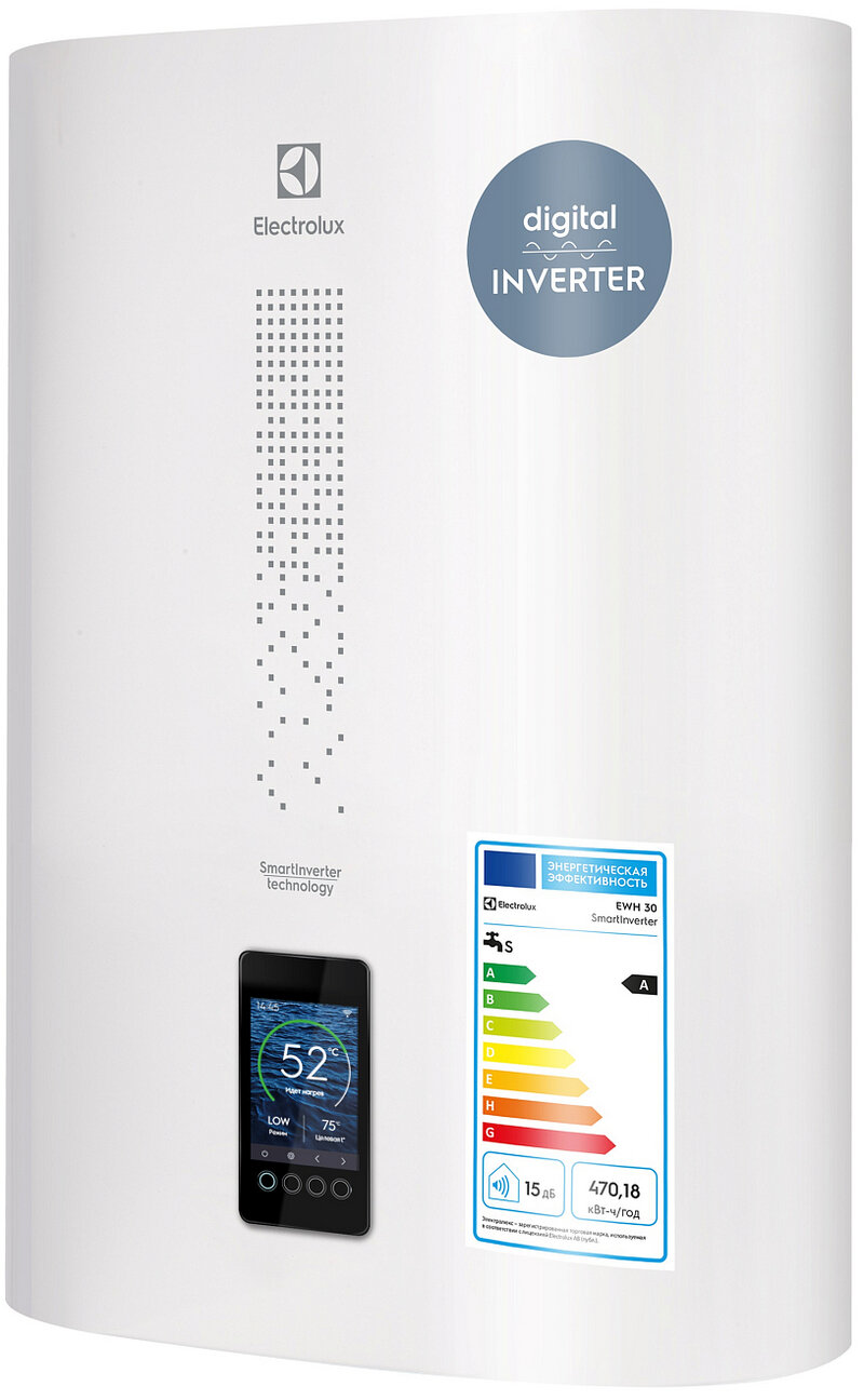 Накопительный электрический водонагреватель Electrolux EWH 30 Smart Inverter