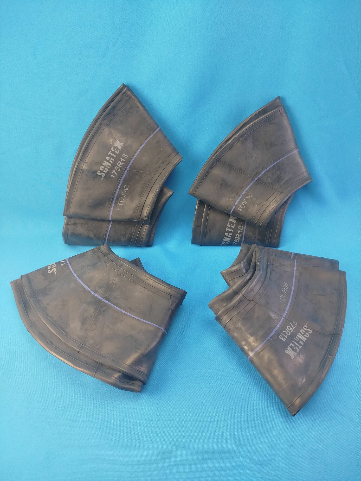 Камеры автомобильные (к-т) "UAD" R13X175 (4шт)