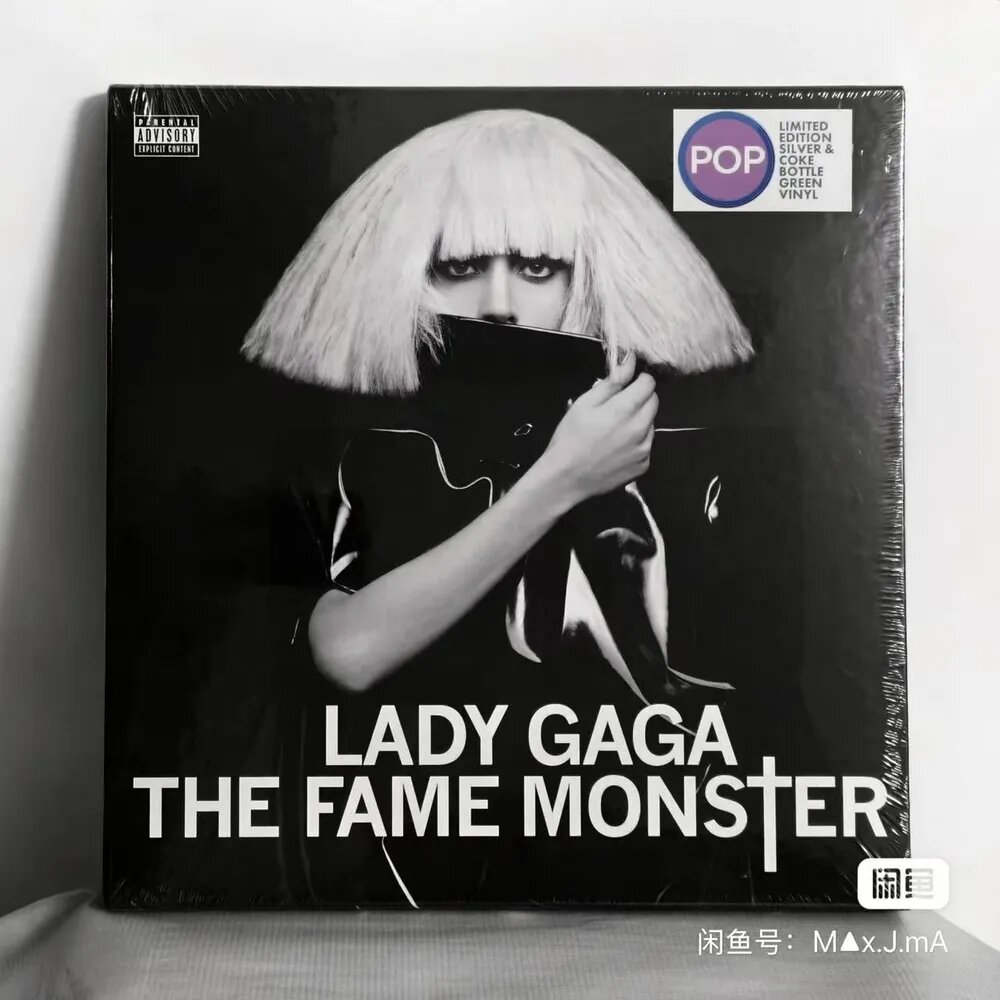 Lady Gaga The Fame Monster 3LP Виниловая пластинка Цветной винил Новый Запечатан