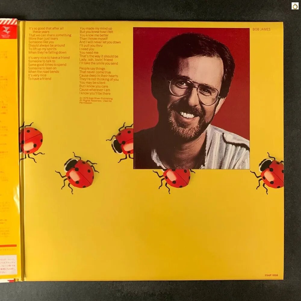 Виниловая пластинка Bob James - Lucky Seven (Jazz, Fusion) (Япония, 1979) — фото 1