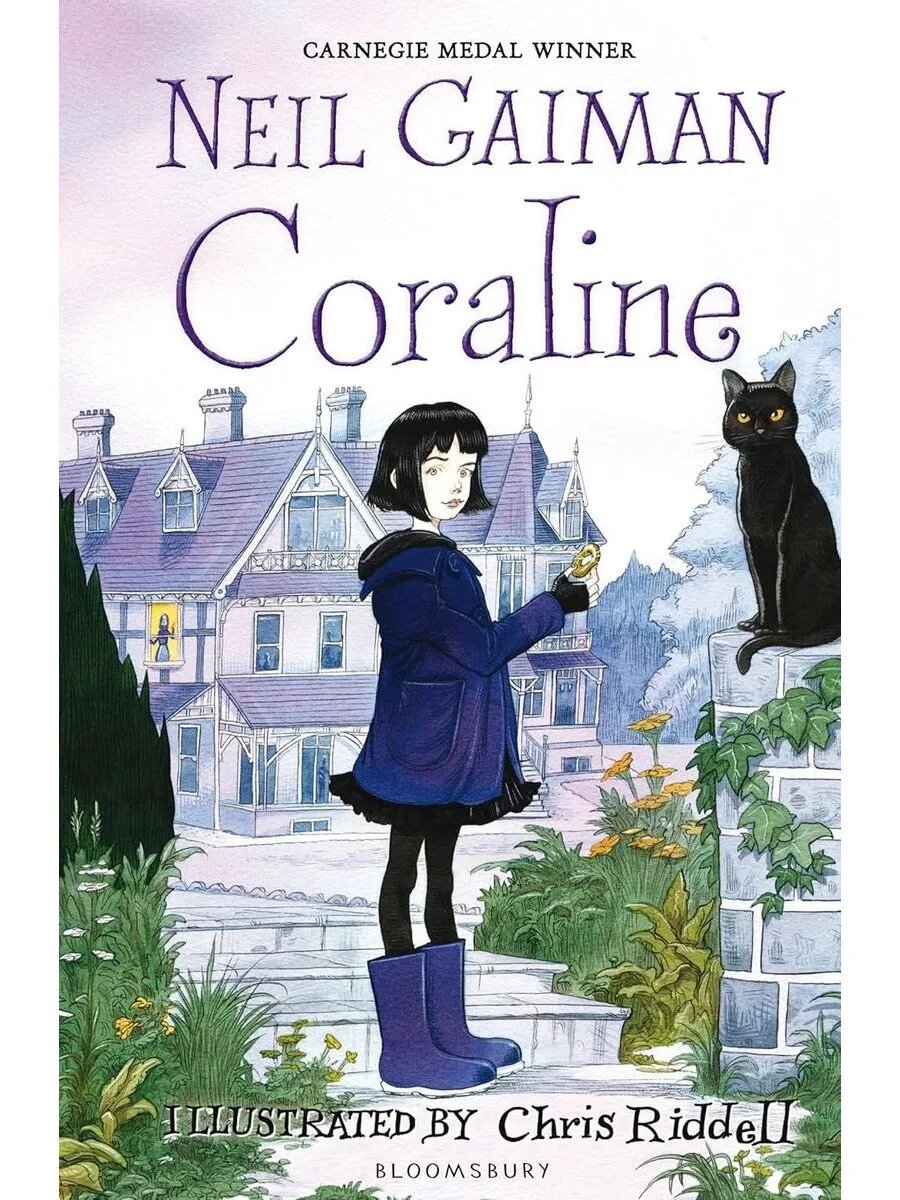 Coraline Коралина фэнтезийная повесть на английском | BLOOMSBURY