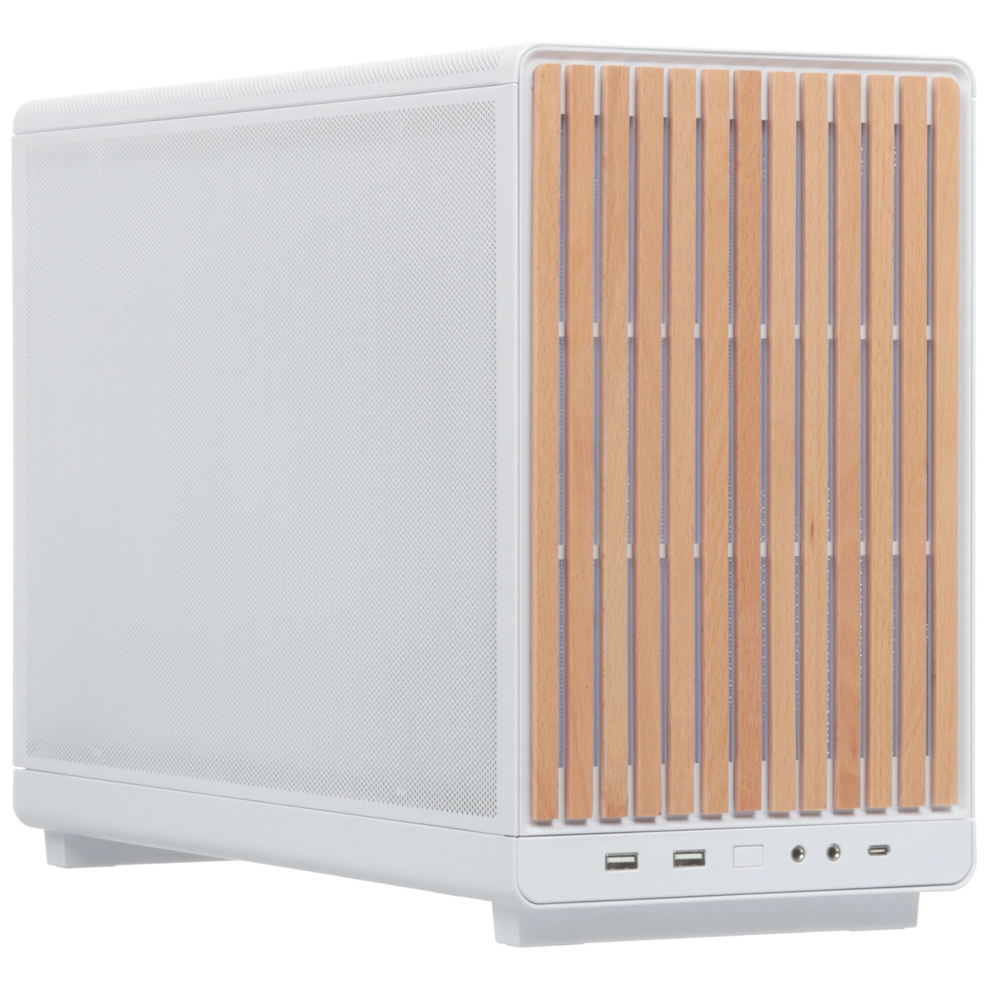 Корпус mATX Lian Li A3 Wood Edition white/wood (G99. A3W-WD. R0)