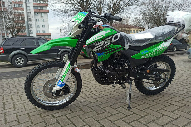 Мотоцикл RACER RC250GY-C2 PANTHER_зел (с ПТС в заводской упаковке)