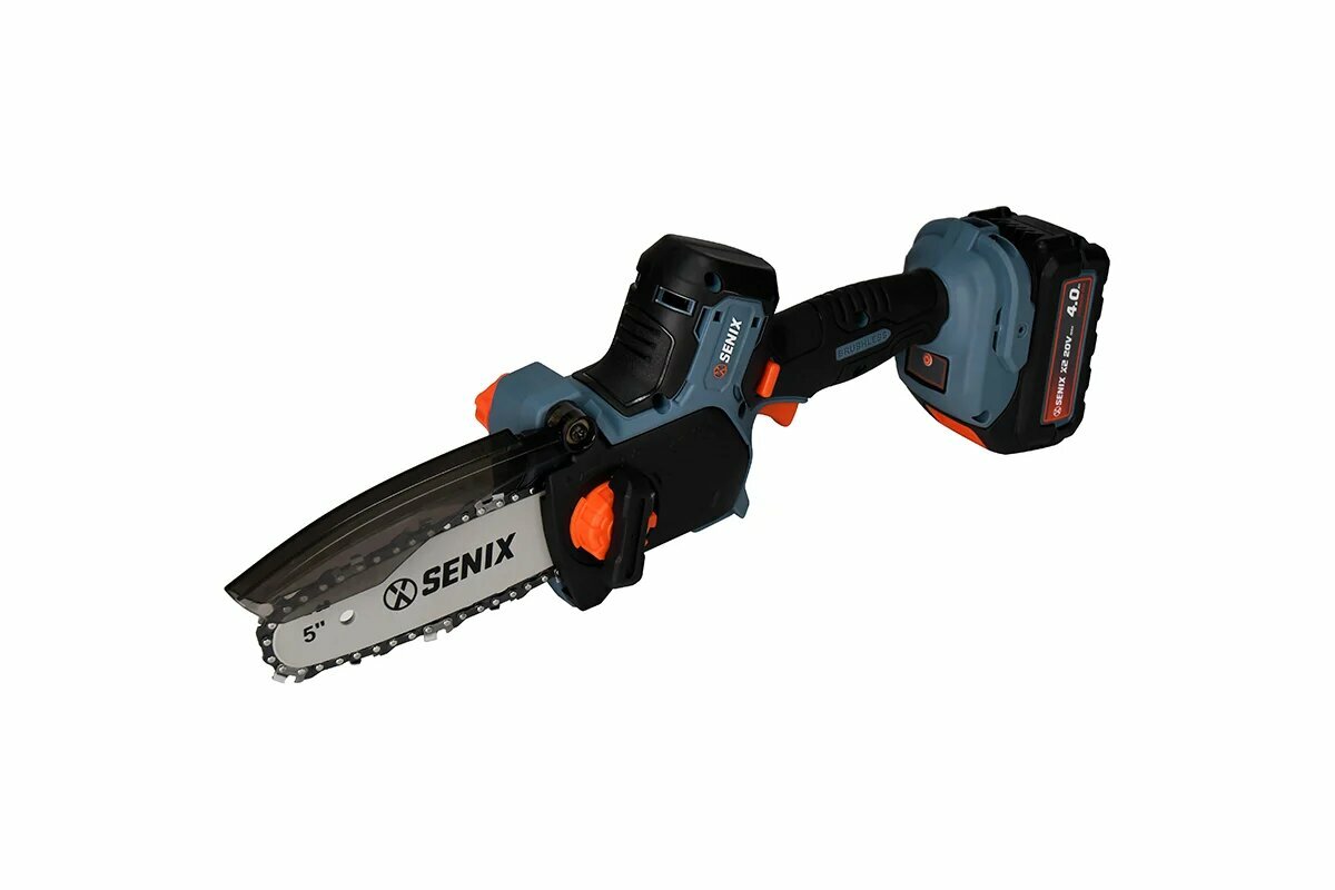 Цепная пила Senix, CSX2-M3-EU, аккумуляторная, шаг цепи 0,3 дюйма