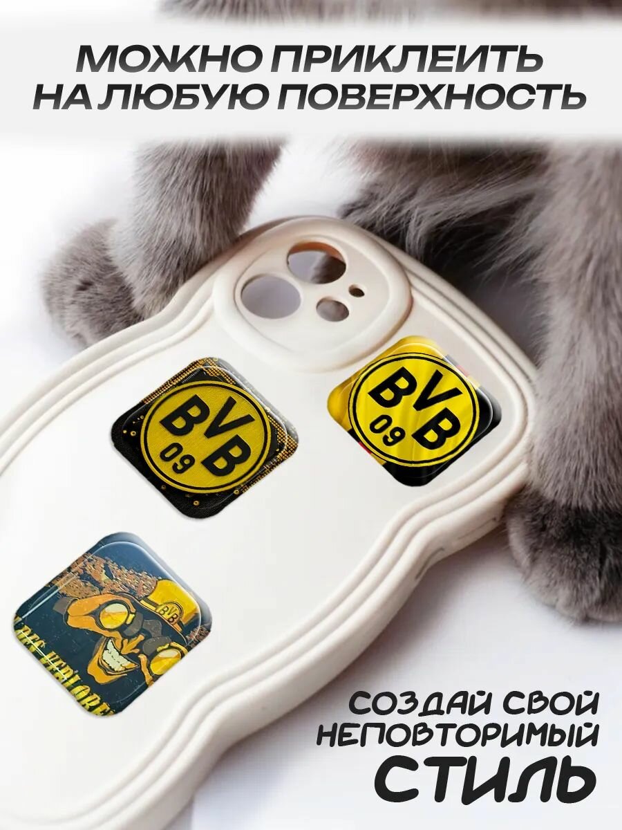 3D стикеры на телефон bvb — фото 1