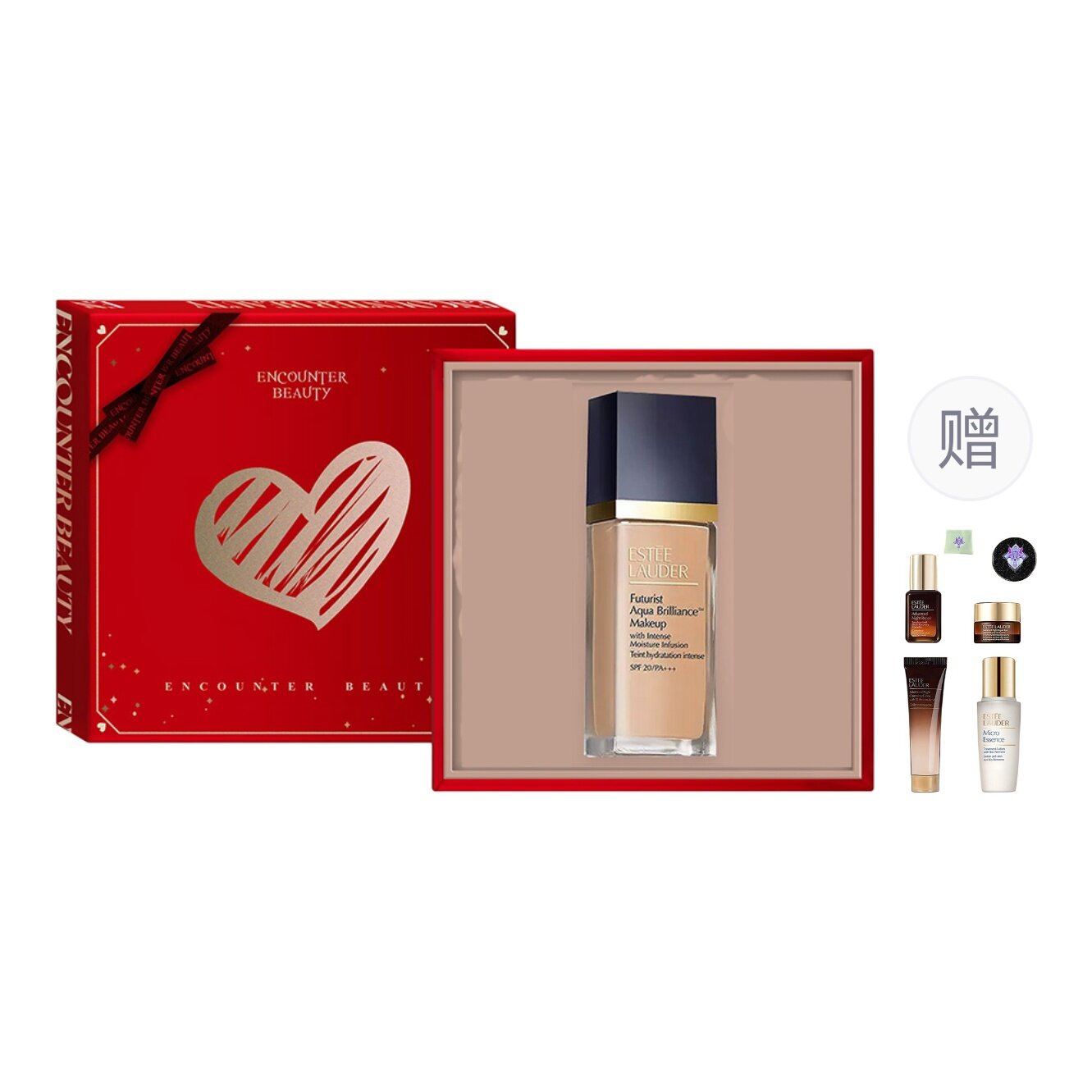 Набор для макияжа женский ESTEE LAUDER All Star, натуральный, в подарочной коробке 5 предметов, без эффекта маски