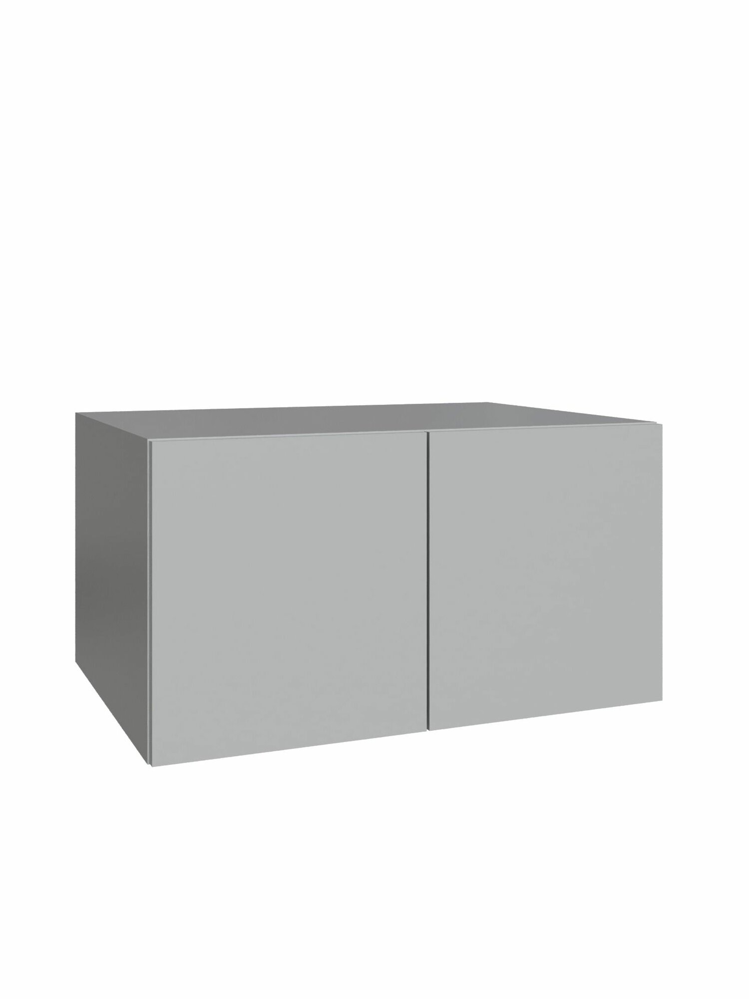 Антресоль Мадрид (0,7) (графит серый) 400х700х520 тэкс