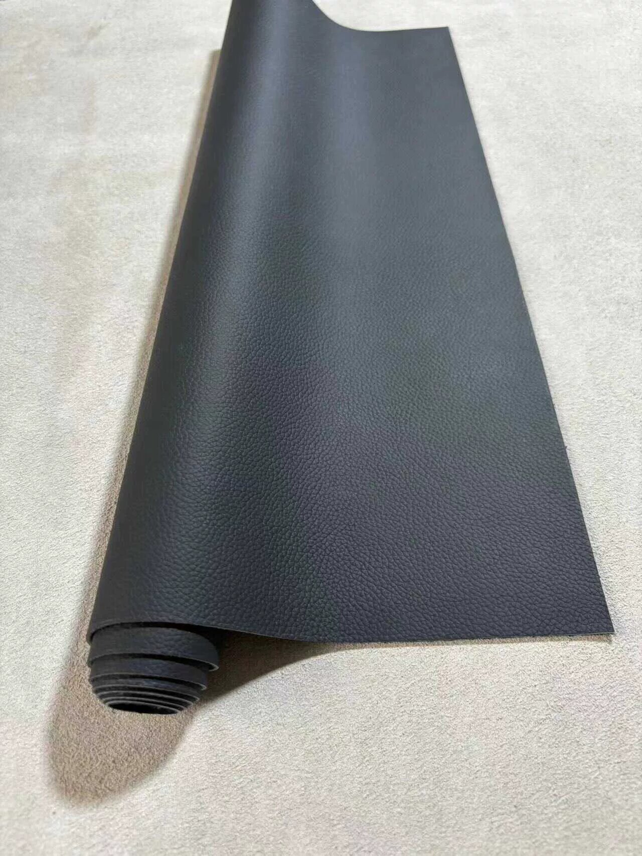 Кожа из коровьей шкуры, натуральная кожа первого слоя, черная зернистая натуральная кожа, для подушек, сидений диванов,