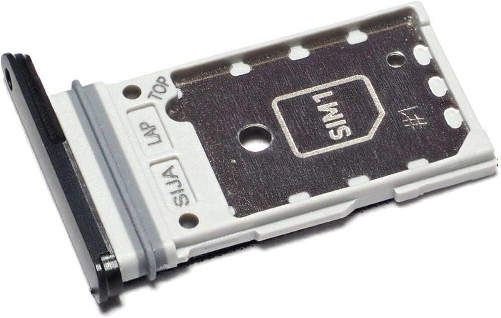 Держатель SIM для Samsung S906B (S22+) Черный card holder sim tray контейнер адаптер переходник лоток слот для СИМ-карты