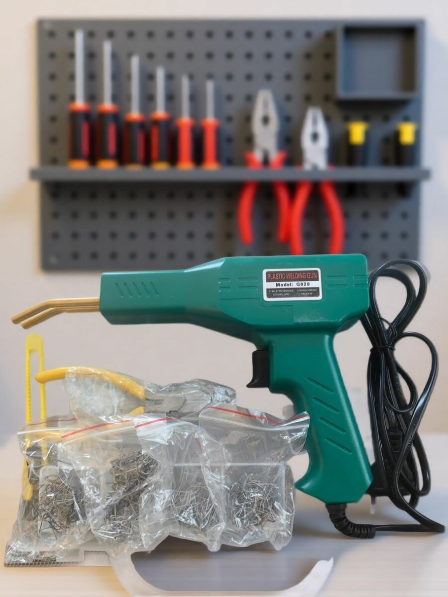 Паяльник для пластика электрический, для пайки бамперов