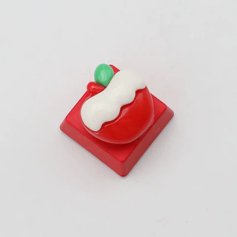 Новогодняя креативная объемная персонализированная механическая кейкап-накладка из смолы в виде креста, подарок,