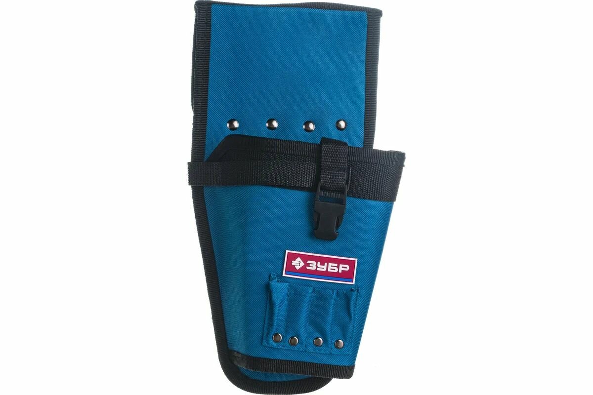 Кобура для шуруповерта ЗУБР с отделениями для бит и сверл, полиэстер
