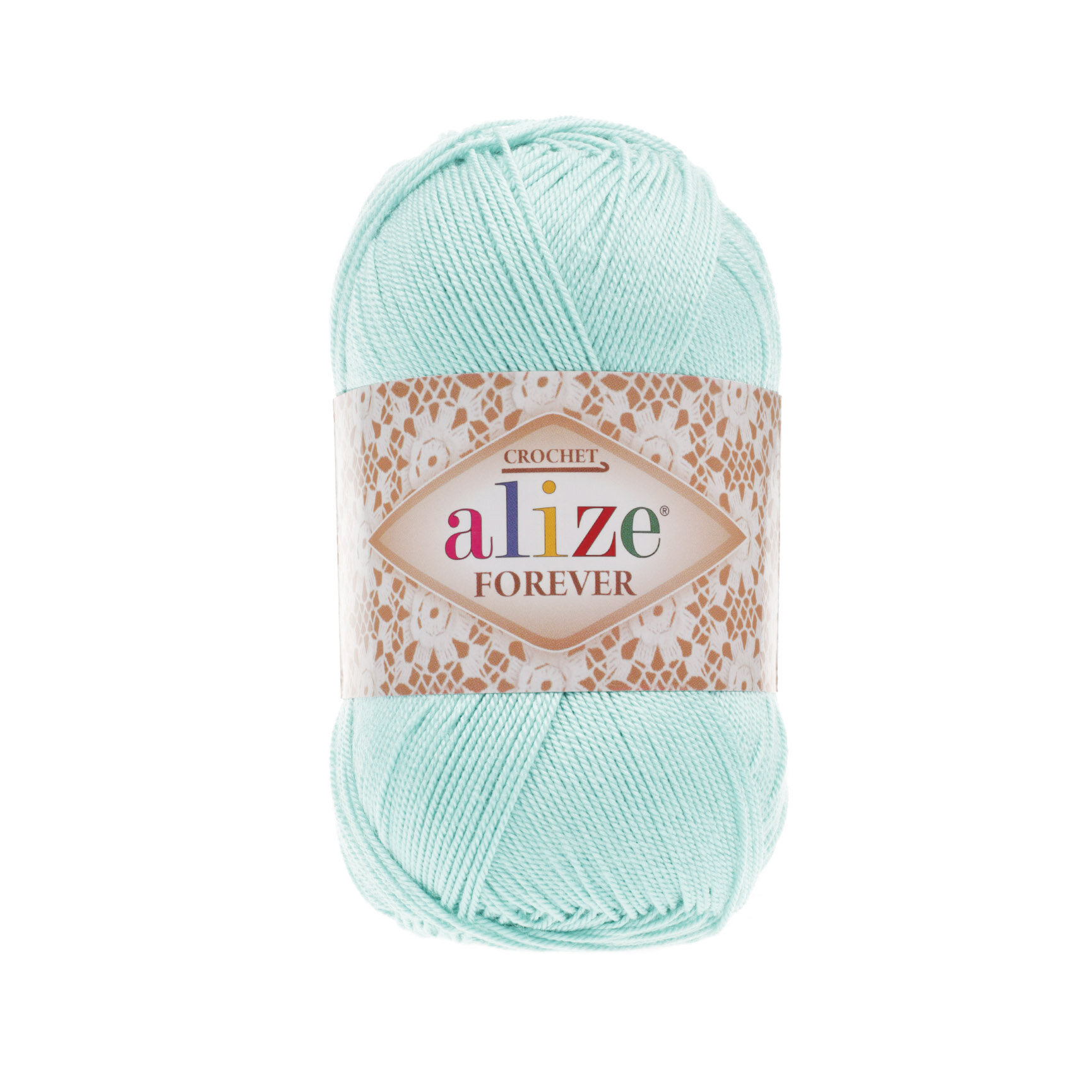 Пряжа для вязания Forever Alize 5 мотков (300 м, 50 гр), цвет 669 светлая бирюза