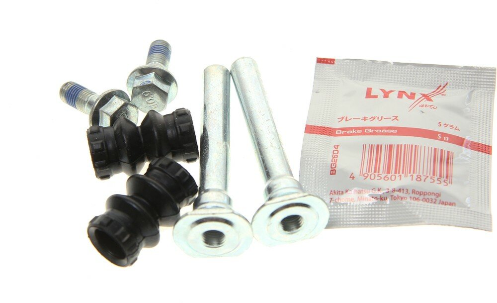 Комплект направляющих суппорта задних LYNX AUTO BC-2061 10 мм Mercedes-Benz C W203 00-07, Vaneo 414 02-05, Mitsubishi Carisma 95-06, Colt Iv 04-12, Space Star 98-04, Nissan Almera N16 00->