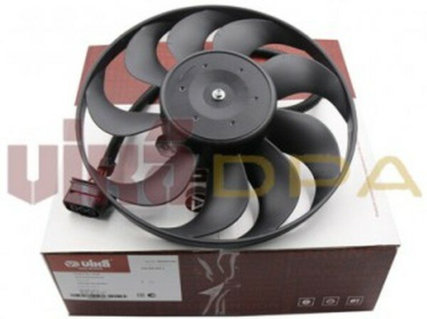 Вентилятор радиатора VIKA 99590017901 Audi A3, Skoda Fabia I, Octavia I, Vw Golf 4, Bora, Polo Iv 97-> 90w, 290 мм