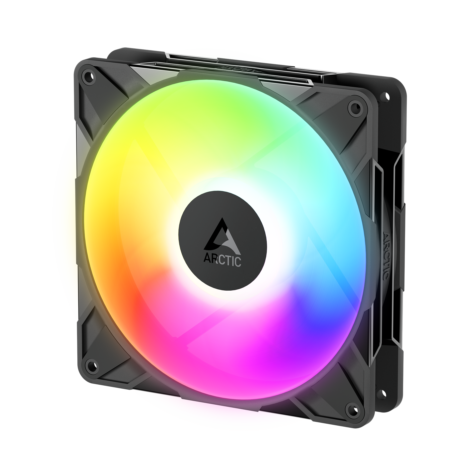 ARCTIC P14 PRO Reverse A-RGB Black – 140-мм реверсивный вентилятор для ПК c A-RGB подсветкой, 4-pin PWM PST