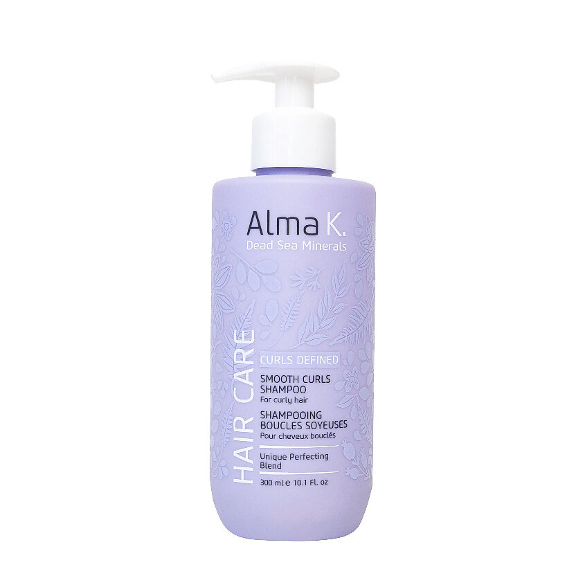 ALMA K Шампунь для вьющихся волос Smooth Curls Shampoo, 300 мл