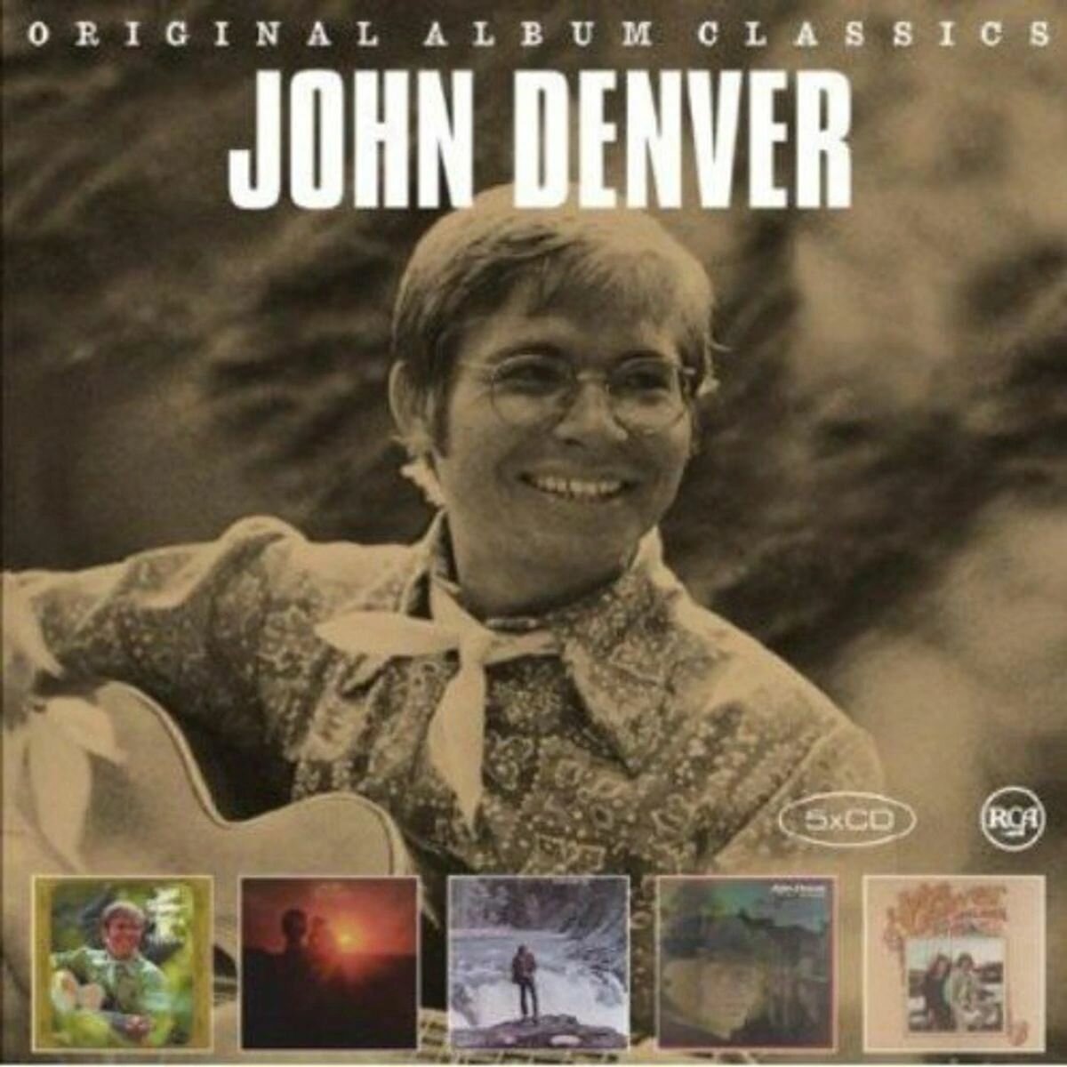 John Denver: Original Album Classics (5CD), 2019, Sony, Диск Музыкальный