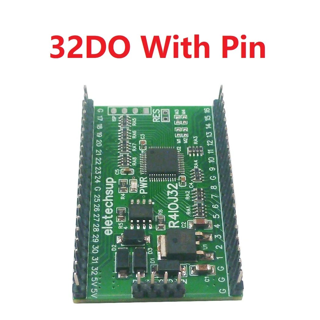 Модуль IO eletechsup R4IOJ32 32DO With Pin, 32 канала RS485