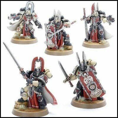 Эксклюзивная миниатюра Warhammer 40000 Dark Angels Deathwing для настольных игр, детализированная фигурка из смолы