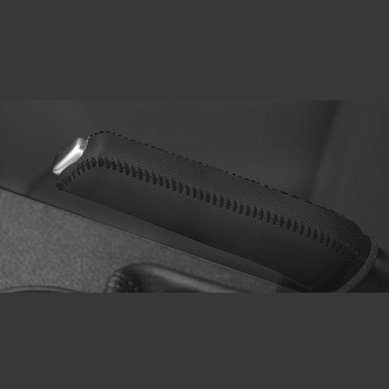 Модификация автомобиля Чехол на ручной тормоз из воловьей кожи для Ford