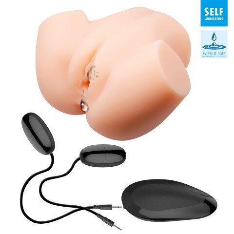 K-BM-00900T72ZK Двойной мастурбатор с вибропулей Crazy Bull (20 см) Baile