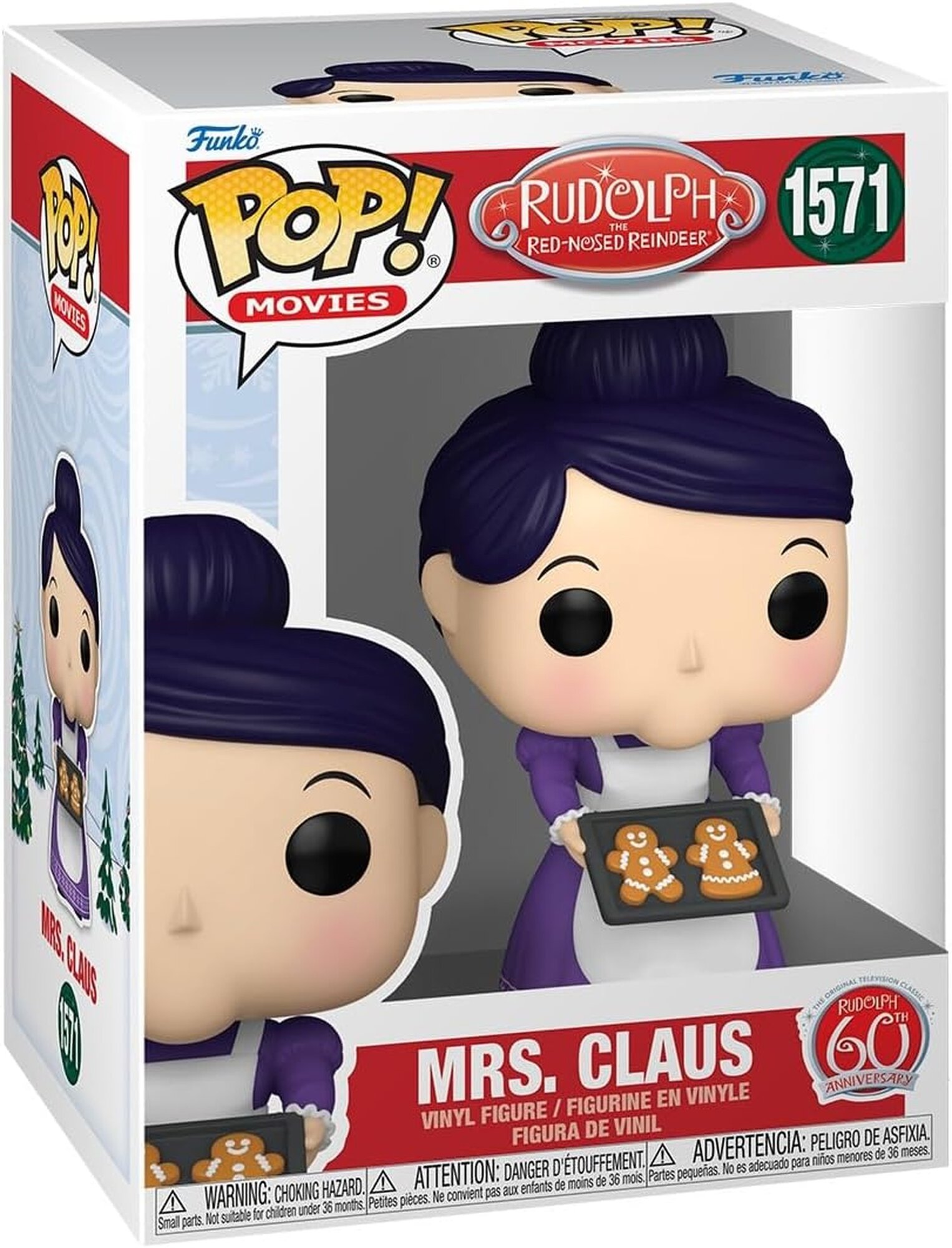 Фигурки Funko Pop MOVIES - Коллекционная фигурка Приключения оленёнка Рудольфа Миссис Клаус - Фанко 1571